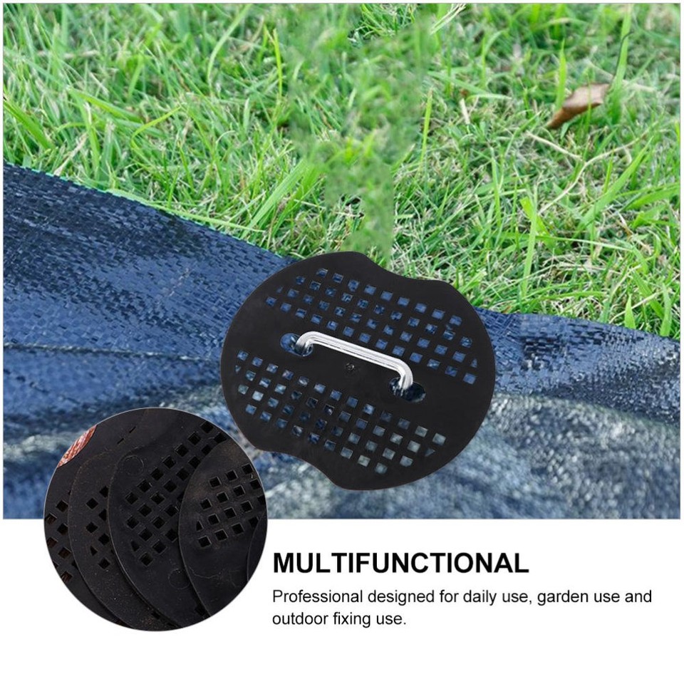 2 Pack Garden Nail Spacers Landscape Stake Gaskets Plastic Pads Staples ...