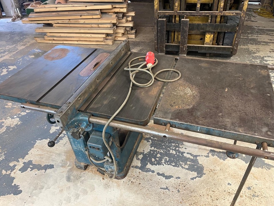 wadkin table / panel saw 3 phase | eBay UK