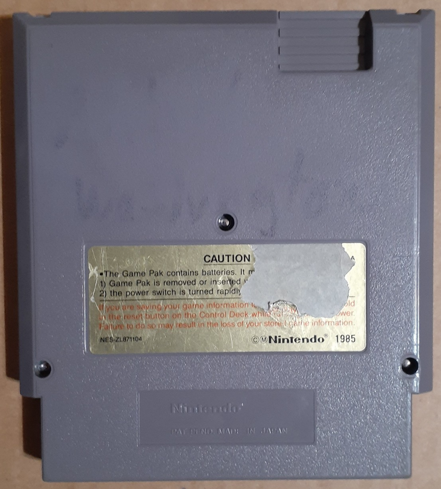 Super Mario Bros. NES 5 Screw (Nintendo Entertainment System) Tested | eBay