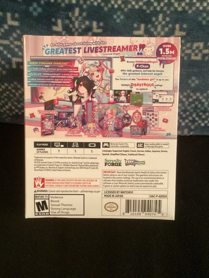 Needy Streamer Overload Collector’s Edition Nintendo Switch LAST COPY ...