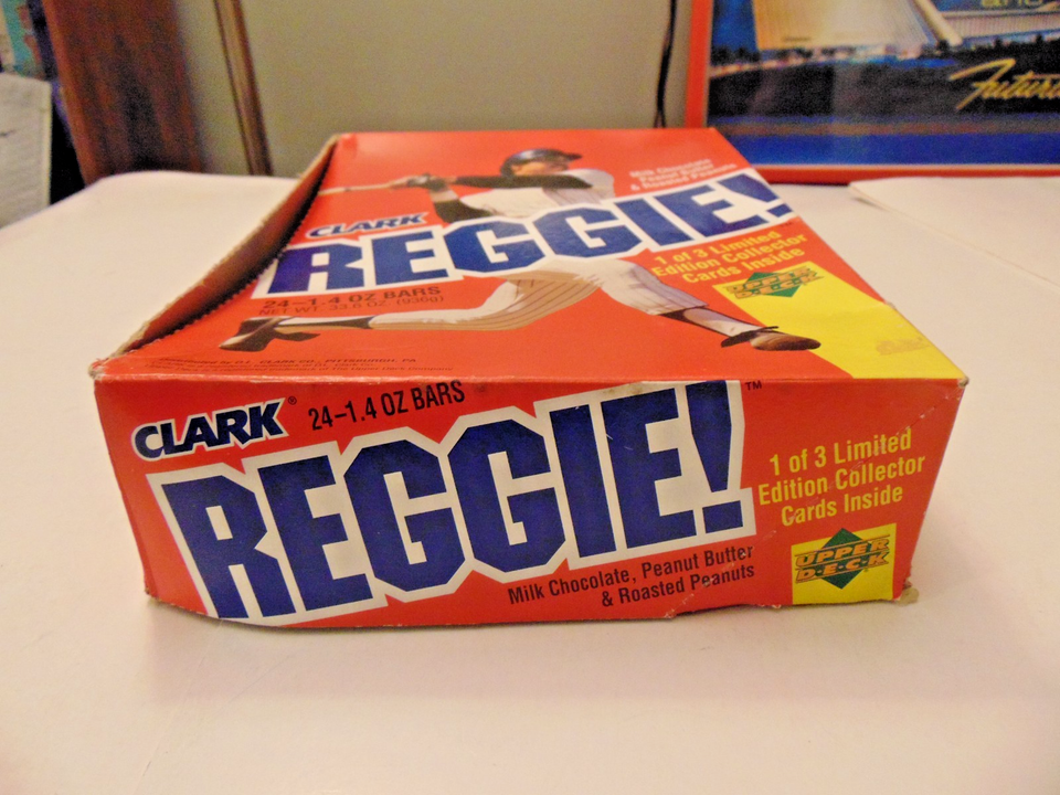 Vintage Reggie Box Chocolate Bar Jackson 2 Wrappers LIMITED EDITION ...