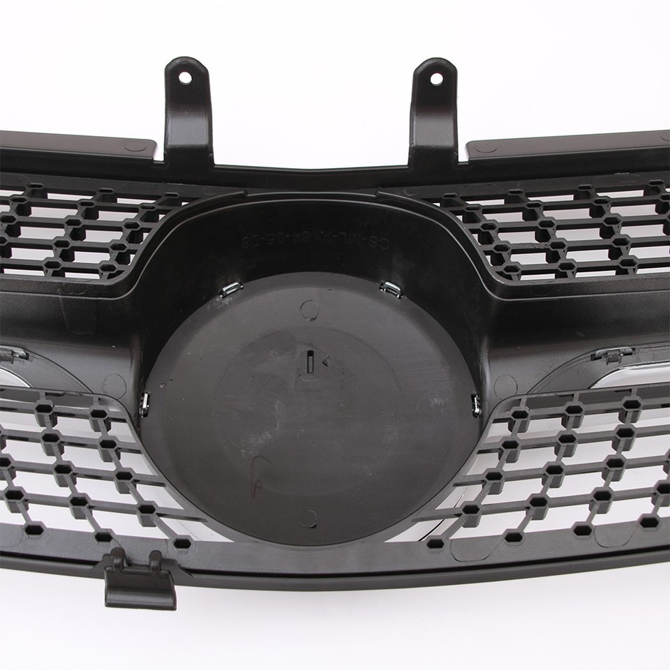 Front Grille w/Emblem For Mercedes Benz W164 ML320 ML350 ML500 2005 ...