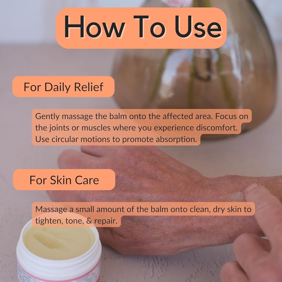 Vitality Extracts HELICHRYSUM - Essential Oil BALM - 2 oz / 57g ...