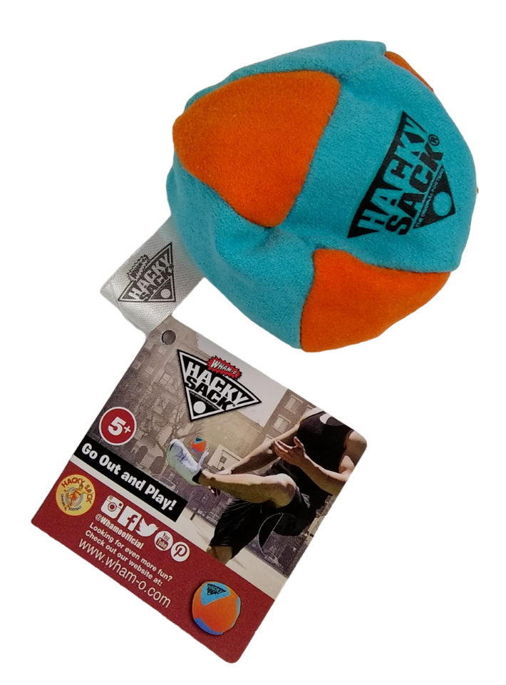Hacky Sack Footbag Wham-o Football Hackysack 2" Foot Trainer Orange ...