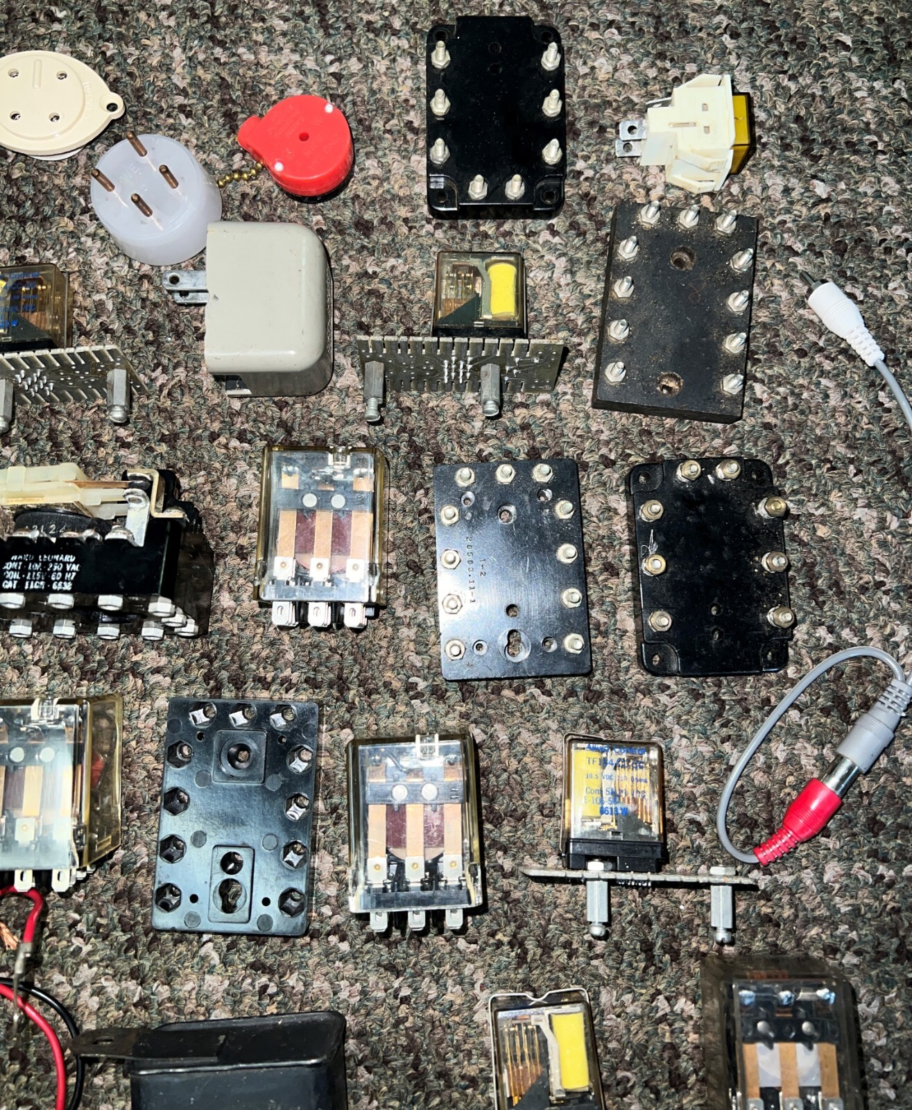 BIG LOT of VINTAGE TELEPHONE PARTS TRANSISTERS PARTS FREE SHIPPING | eBay