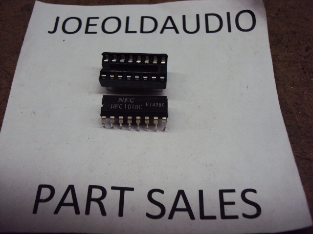 NEC UPC1018C IC Pulled Part. Removed From A Working Vintage Receiver ...