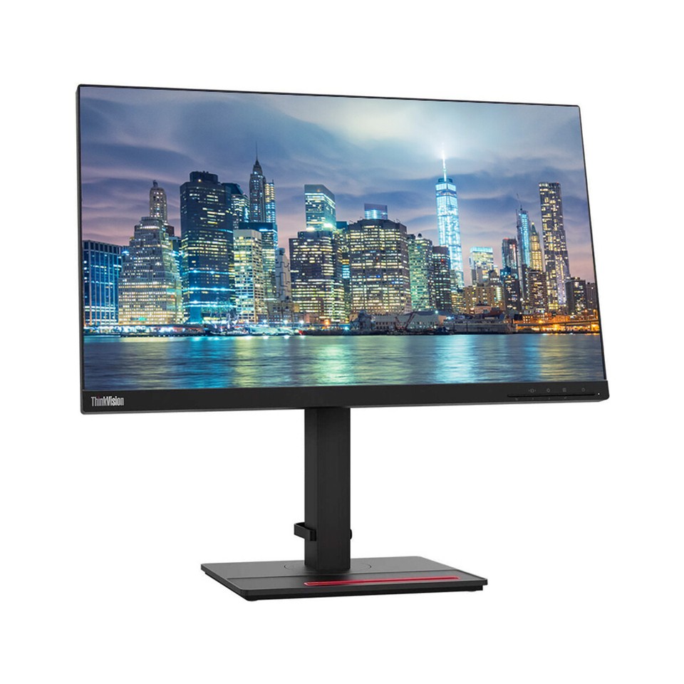 New Lenovo ThinkVision T24i 24" 2-Pack Monitor/Desk Stand /Wireless Key ...