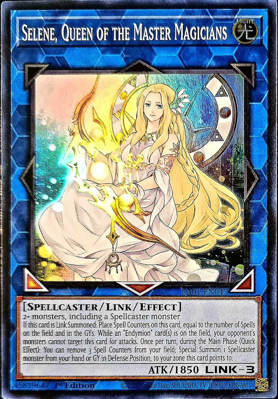 Selene, Queen of the Master Magicians RA01-EN047 | eBay