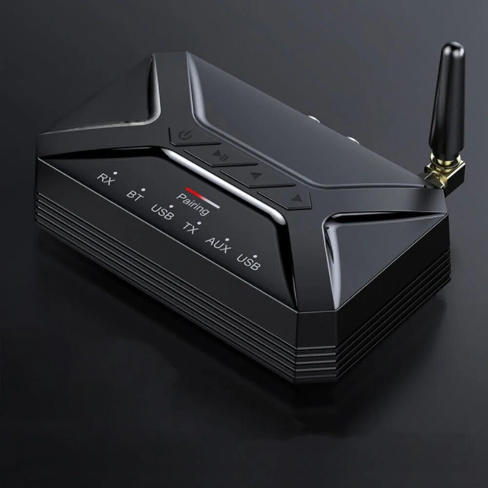 Bluetooth Transmitter Receiver Adapter Long Range For TV Home Car ...