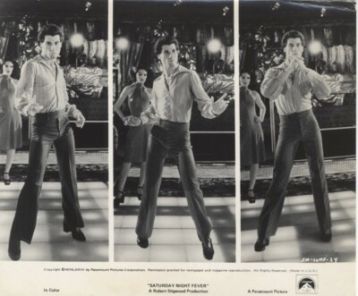 John Travolta Original Photo Saturday Night Fever 1977 disco dancing ...