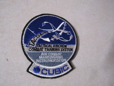 MILITARY PATCH TACTICAL AIRCREW COMBAT TRAINING SYSTEM AIR MANUEVERING ...