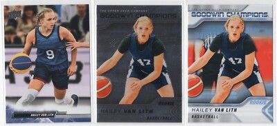 2023 Upper Deck Goodwin Champions Hailey Van Lith Rookie RC LOT of 3 w ...