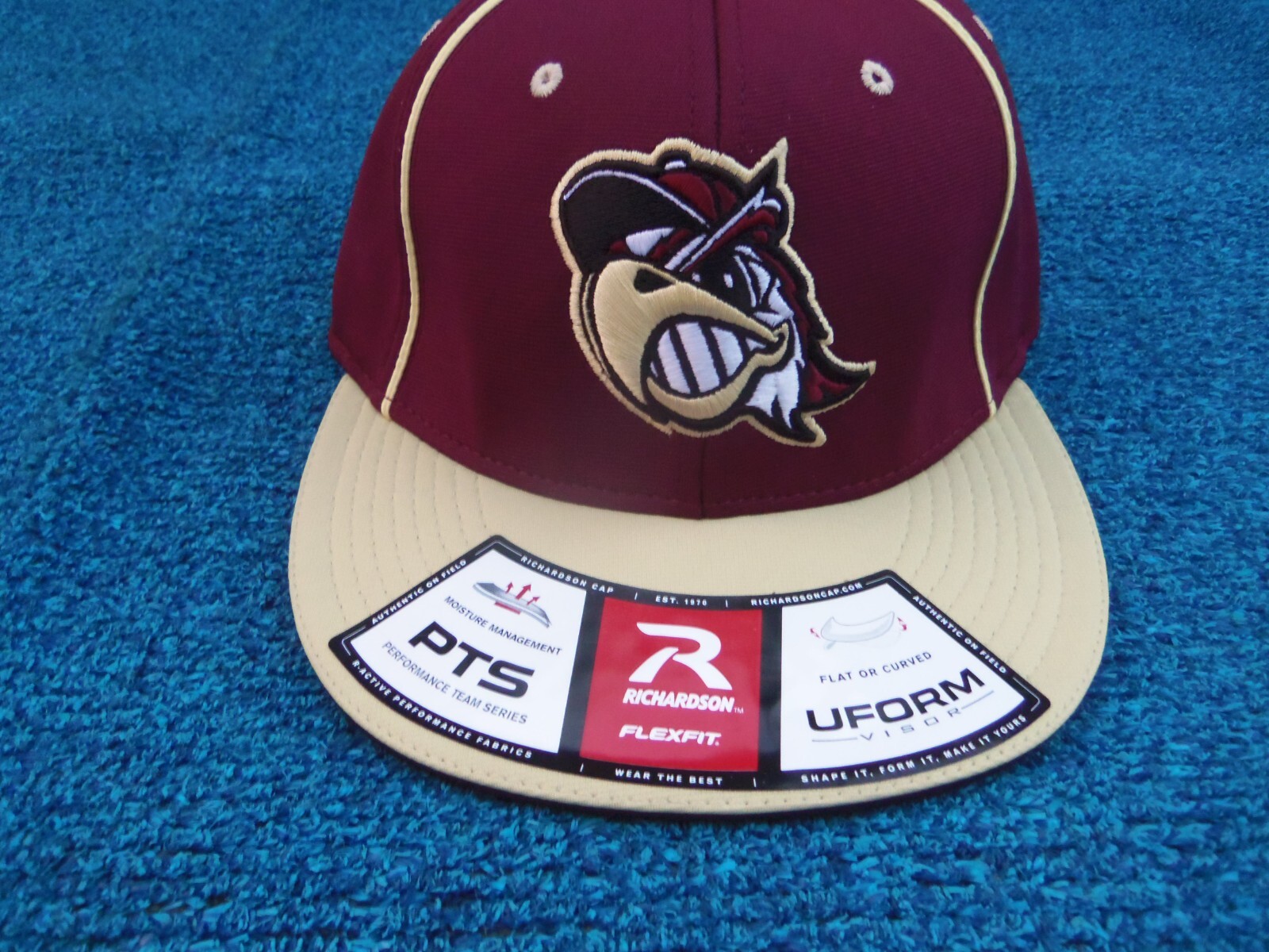 South Bend Silver Hawks Baseball Team Hat- Midwest League S-M Flex Fit ...