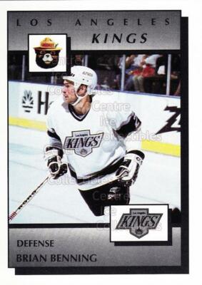 1989-90 Los Angeles Kings Smokey #21 Brian Benning | eBay