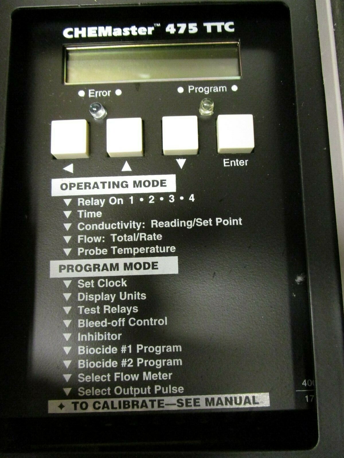 CHEMASTER AUTOTROL 475TTC FLOW METER CONTROLLER 120V 5.0A TYPE 4 | eBay