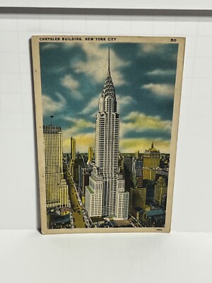 Postcard Chrysler Building New York City NY A56 | eBay