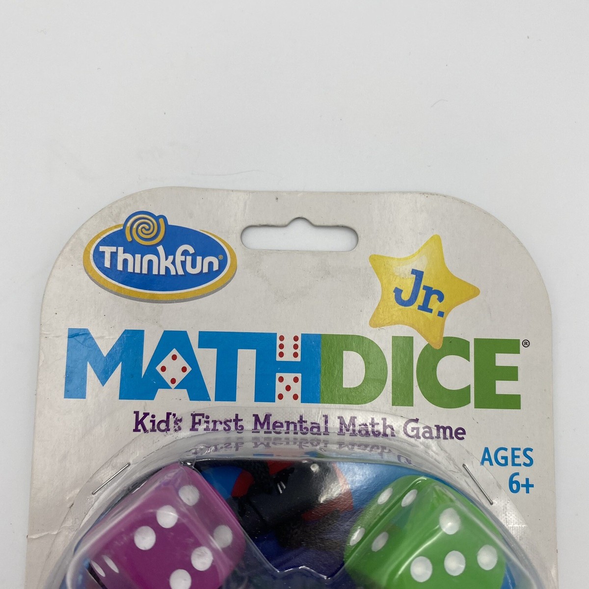 Brain Game For Kids ThinkFun Math Dice Junior Game - Fun Mental Math ...