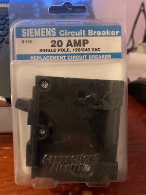 Siemens ITEQ120 120V Circuit Breaker NEW (SS-D59) | eBay
