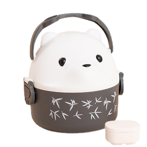 Bear Lunch Box Cute Bear Thermal Lunch Box Microwave Safety Insulated ...