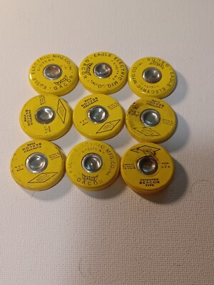 9 Vintage Light Bulb Blinker Flasher Buttons Halloween Christmas ...