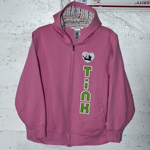 Disney Womens Size XL 1X Pink Tink Tinkerbell Full Zip Hoodie ...