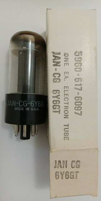 1 Pc. NOS GE Jan 6Y6GT Vacuum Tube for sale online | eBay