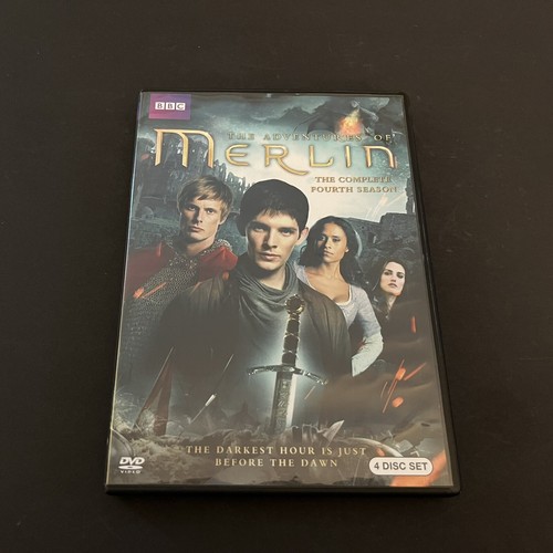 Merlin: The Complete Fourth Season (DVD, 2013, 4-Disc Set) 883929288618 ...