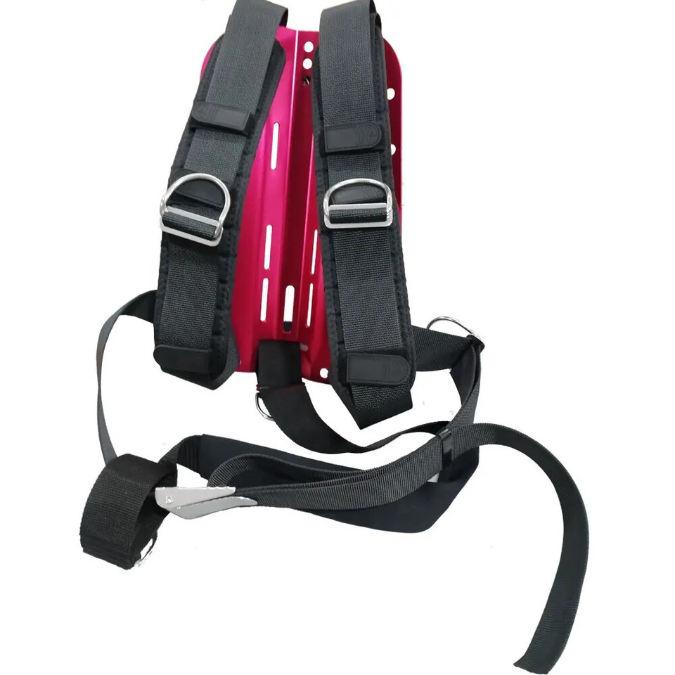 Scuba Technical Diving Aluminum Tec/Rec Harness & Backplate | eBay