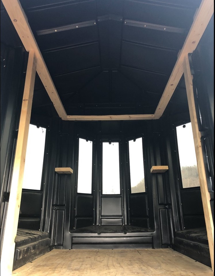 Hughes HP-67010 Hunting Ground 4x8 The Lodge Box Blind W Window Kit (No ...