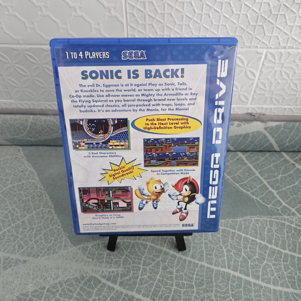 Sonic Mania Plus Sony PlayStation 4 PS4 Game Complete Art Book ...