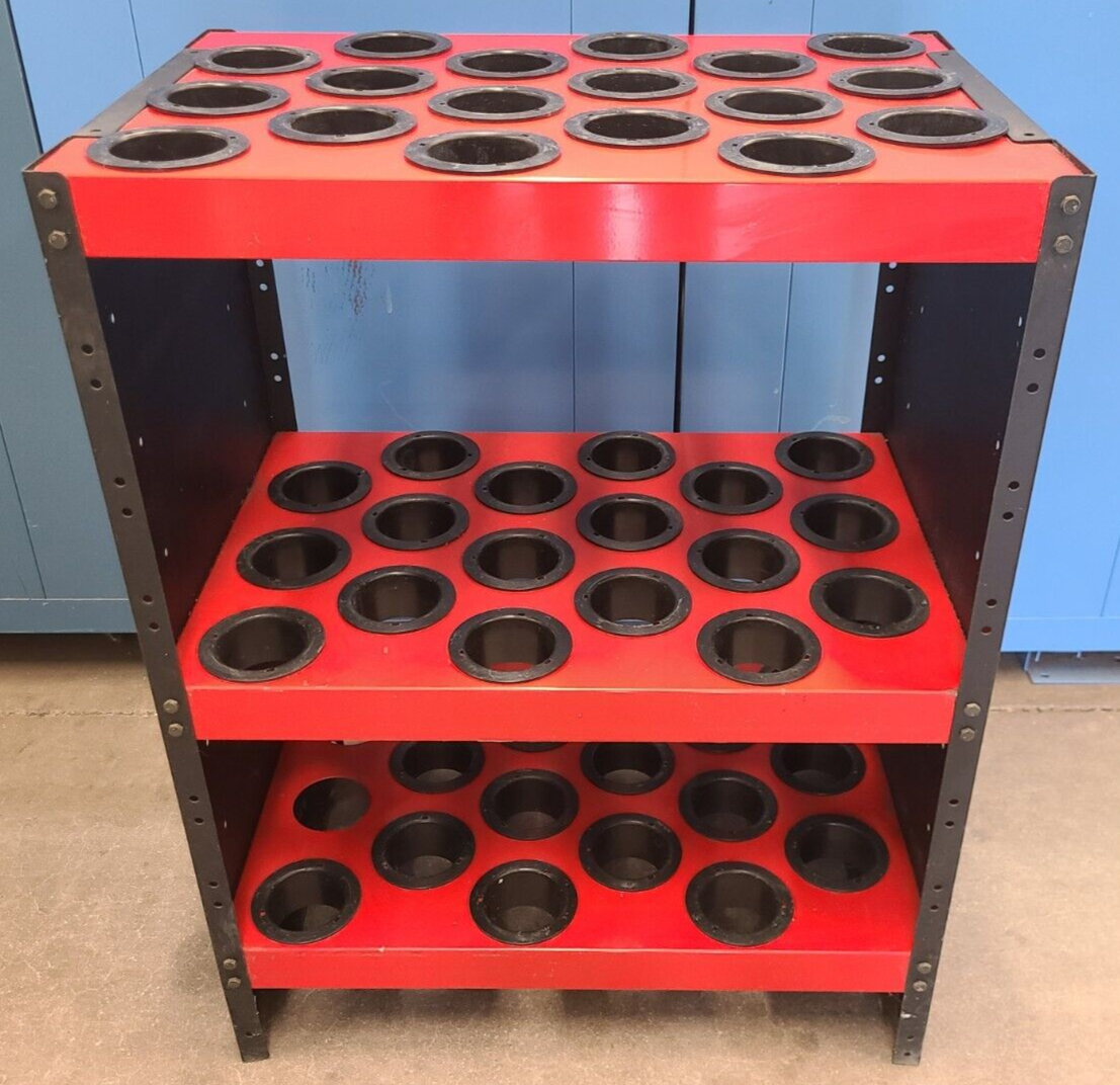 HUOT CAT50 Tool Holder Cart Table CAT BT 50 Carrier Transport w/ 50 ...