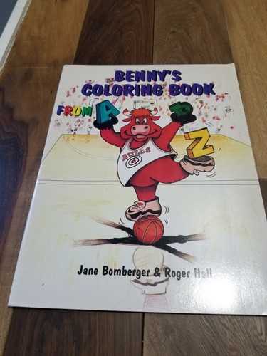Benney's Coloring Book A To Z, Vintage Chicago Bulls, 1997 Jane ...