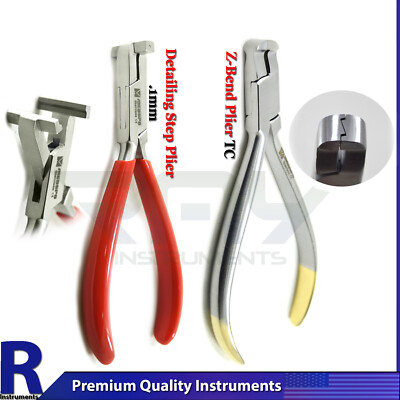 Dental Orthodontic Step Plier Detailing Wire Bending Making Z-Bend ...