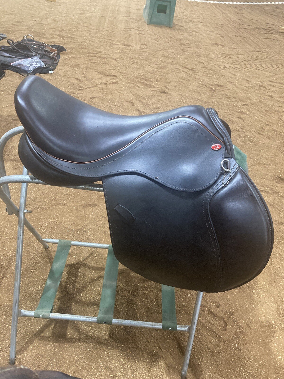 Duett Bravo Jump Saddle. 36 Hoop tree saddle 18 inch seat | eBay