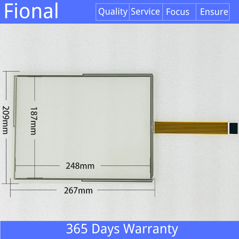 Touch Screen Panel Glass Digitizer For Trimble AgGPS FMX FM-1000 FM1000 ...