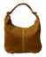 Pierre Cardin Brown Leather Large Hobo Relaxed Suede Shoulder Bag | eBay