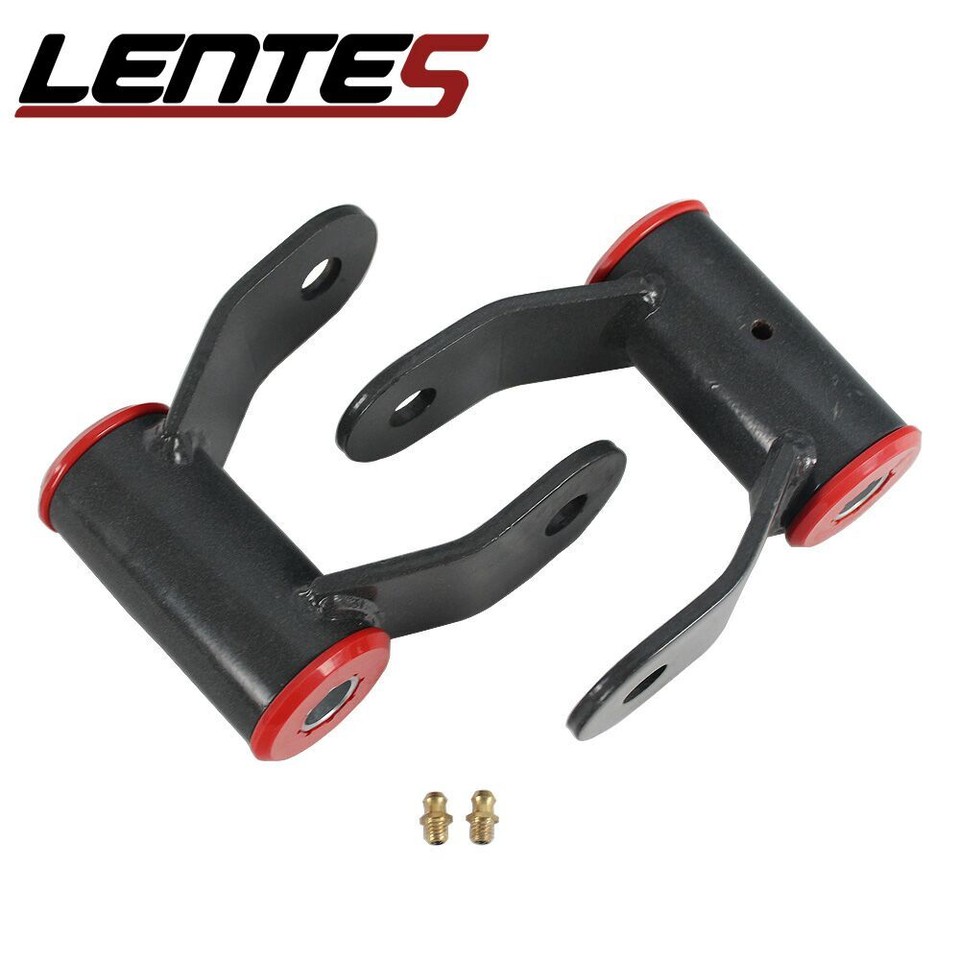 Suspension Lift Kit 1-1.5" Rear Leaf Spring Shackle For 04-14 Ford F150 ...