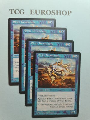 SHIMMERING EFREET ︎PLAYSET ︎VISIONS ︎1997 ︎PORTUGUESE ︎MTG ︎NM(-) #01. ...