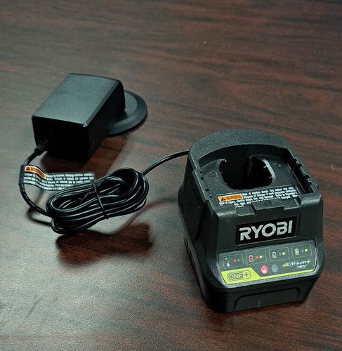 RYOBI ONE+ P118B 18 VOLT DUAL CHEMISTRY BATTERY CHARGER LITHIUM NICAD ...