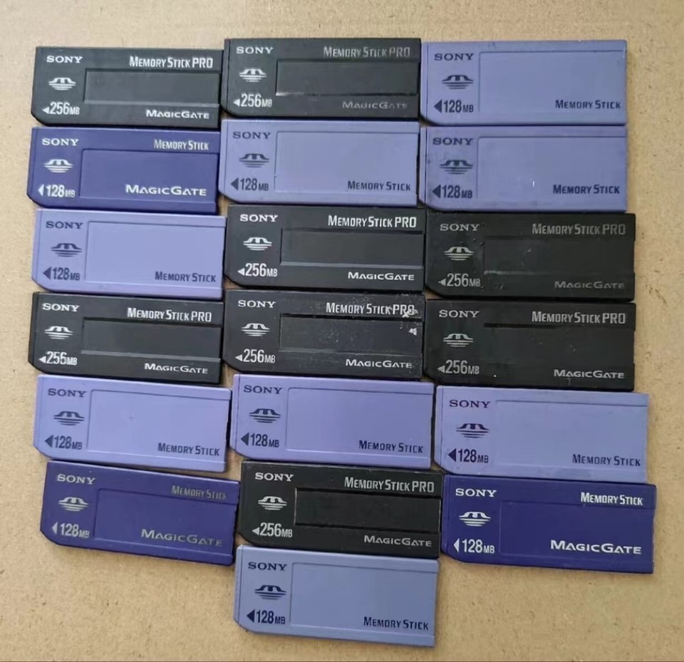 256MB/128/8MB For Sony Memory Stick MS Card, Long MS, For Sony Camera ...