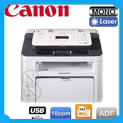 Canon I-sensys L150 Mono Laser USB Super G3 Fax Printer Machine ADF Pc ...