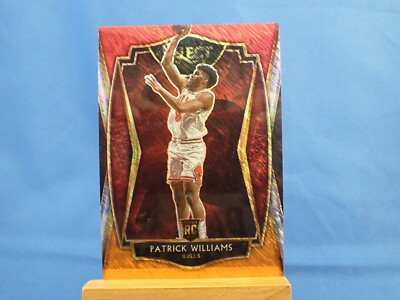 Patrick Williams Select 2020-21 Premier Level RC Rookie Red White ...
