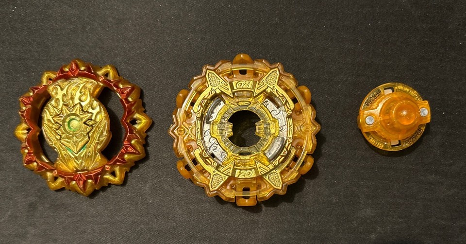 Takara Tomy Beyblade Burst Superking B-178 Gold Variant Lucifer Orbit ...