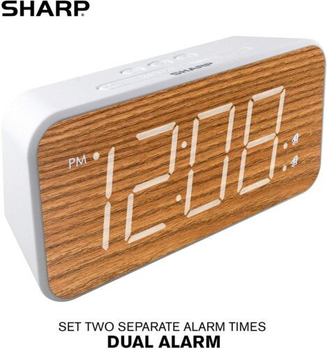 Sharp Digital Alarm Clocks & Clock Radios for sale | eBay