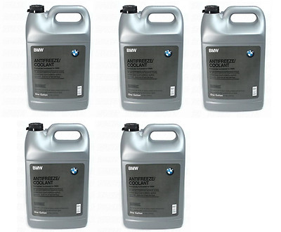 5 Gallon Pack Set GENUINE BMW Engine Coolant Antifreeze Fluid Blue ...