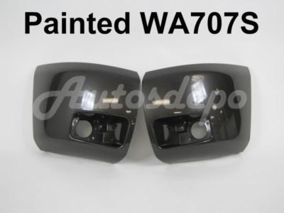 Painted WA707S Front Bumper End Cap Set For 2010-2012 Silverado 1500 w ...