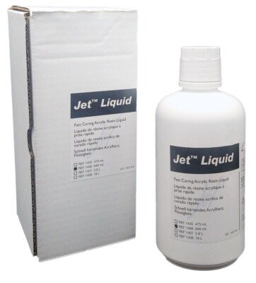 Lang Jet Denture Repair Acrylic Resin Liquid 4/8/32oz. | eBay