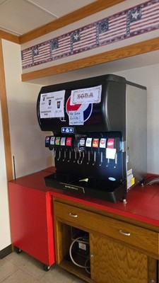 Pepsi fountain pop soda machine - 10 dispensers - Sold As Is | eBay