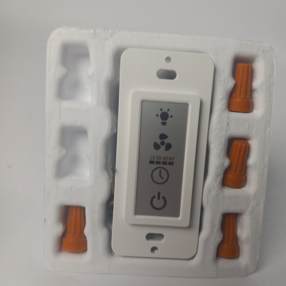 HOMEWERKS 7150-12 Bath Fan Wall Control Switch Timer Light LCD | eBay