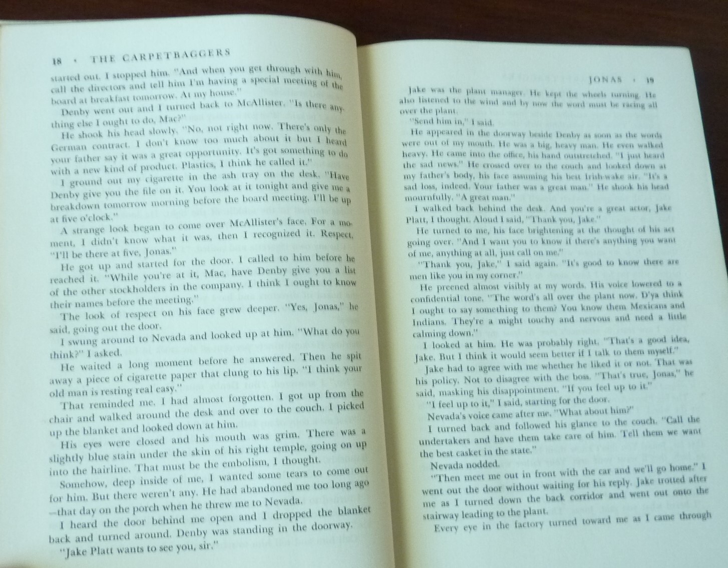 The Carpetbaggers by Harold Robbins. Inscribed first edition. | eBay UK